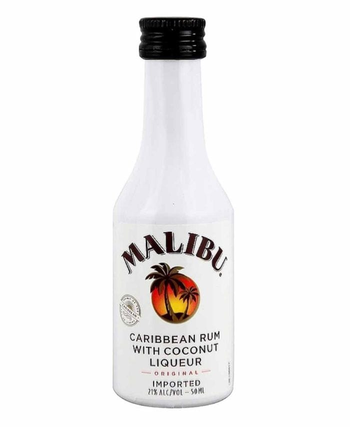 Malibu White Coconut Rum Liqueur Miniature 5cl – Threshers
