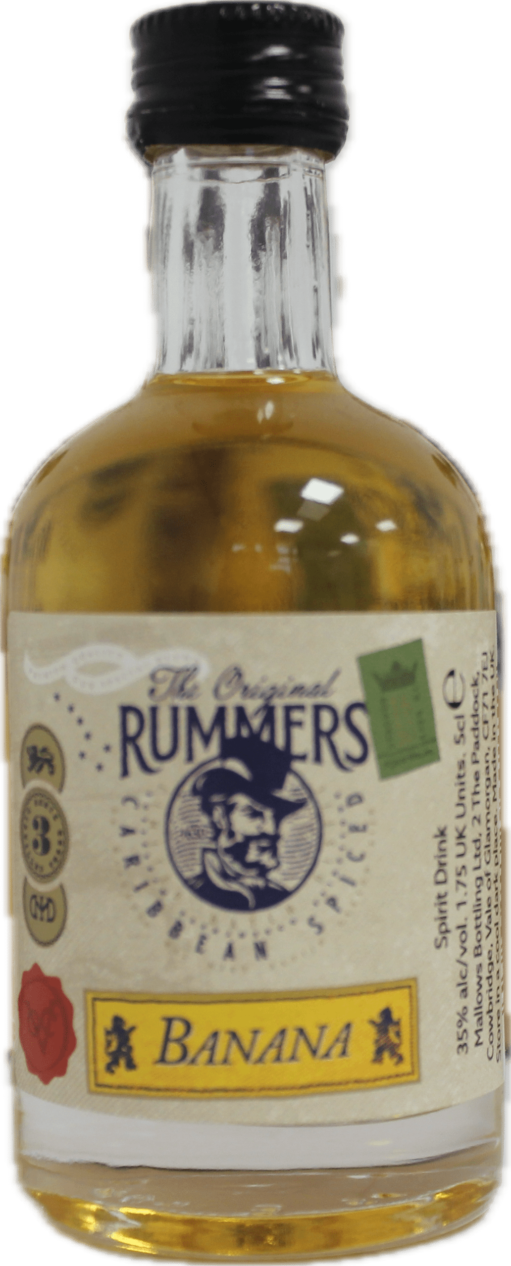 The Original Rummers Banana Rum Miniature 5cl, Threshers | Gin | Threshers