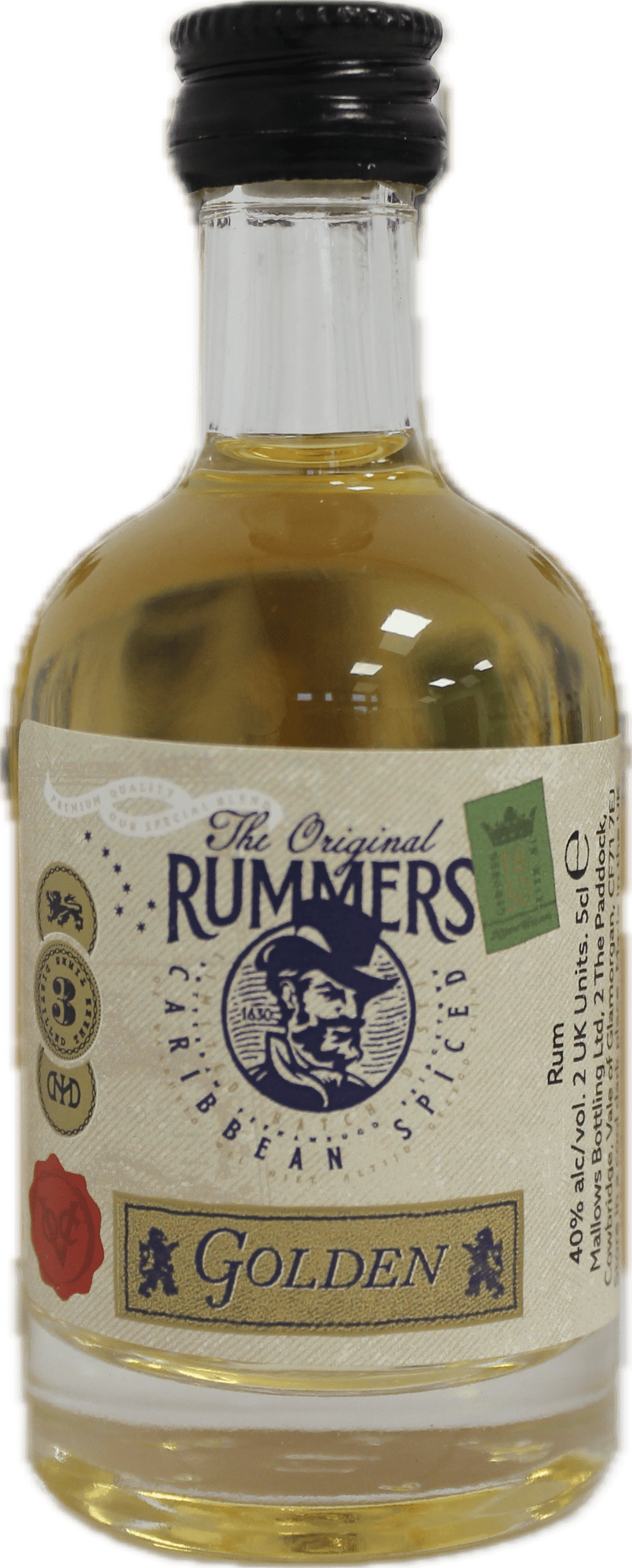 The Original Rummers Golden Rum Miniature 5cl, Threshers | Gin | Threshers