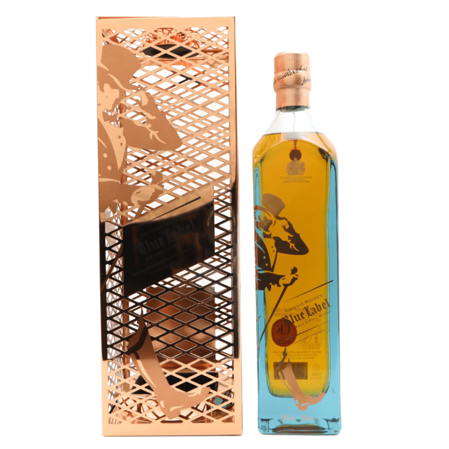 Johnnie Walker Blue Label Limited Edition Tom Dixon Gift Tin 70cl ...