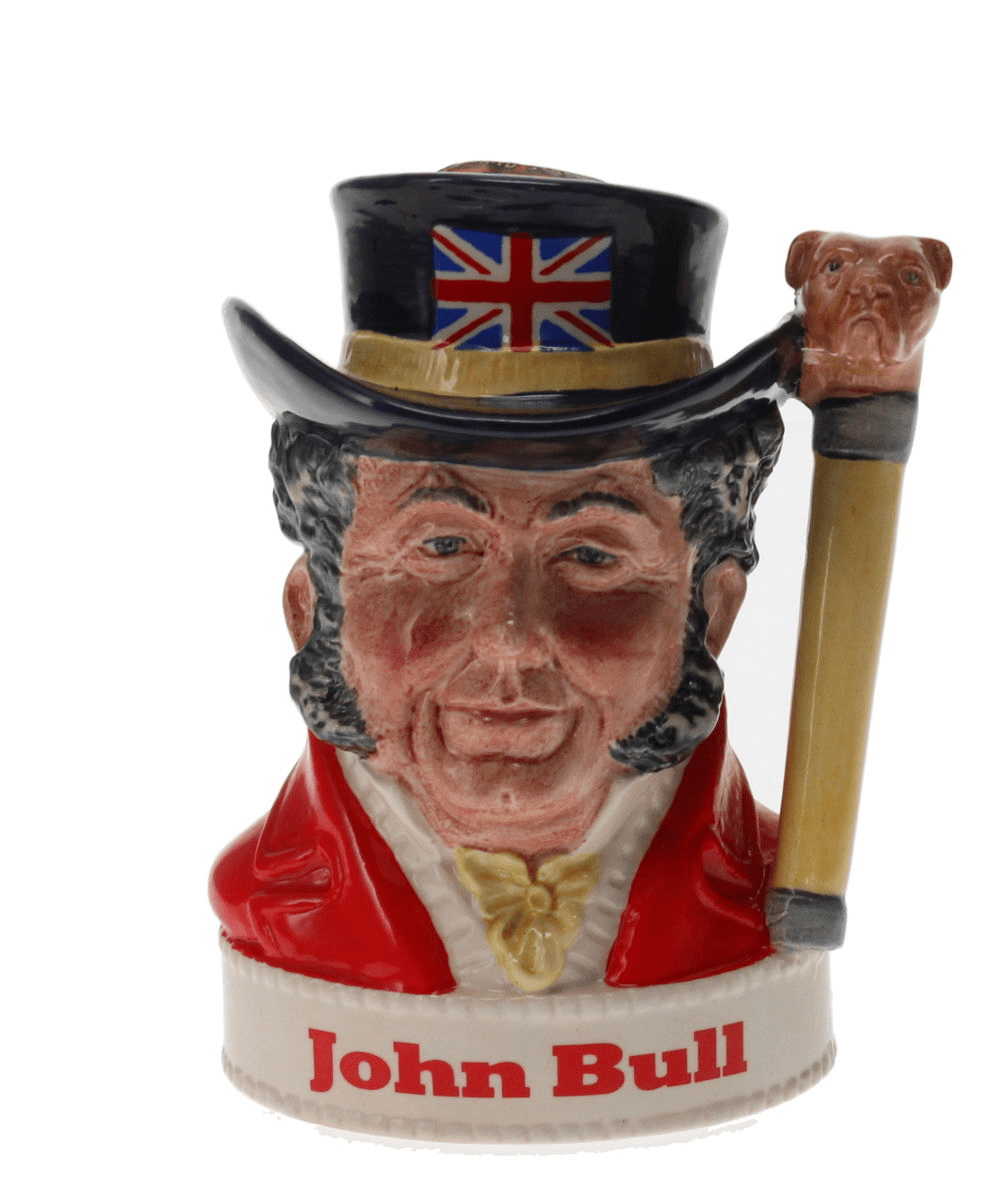 Royal Doulton Jim Beam Bourbon Whiskey 'John Bull' Decanter 20cl ...