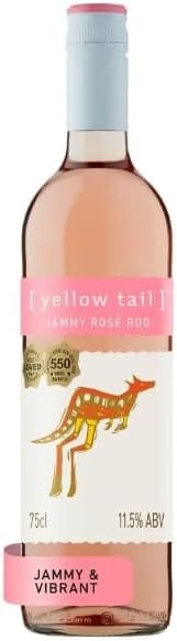 Yellow Tail Jammy Rose Roo 75cl, Threshers, Australia | Rosé Wine ...