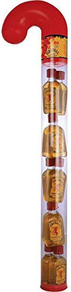 Fireball Cinnamon Whisky Liqueur Christmas Candy Cane 10x5cl, Threshers ...