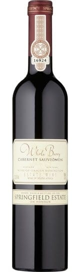 Springfield Estate Wholeberry Cabernet Sauvignon, Springfield Estate ...