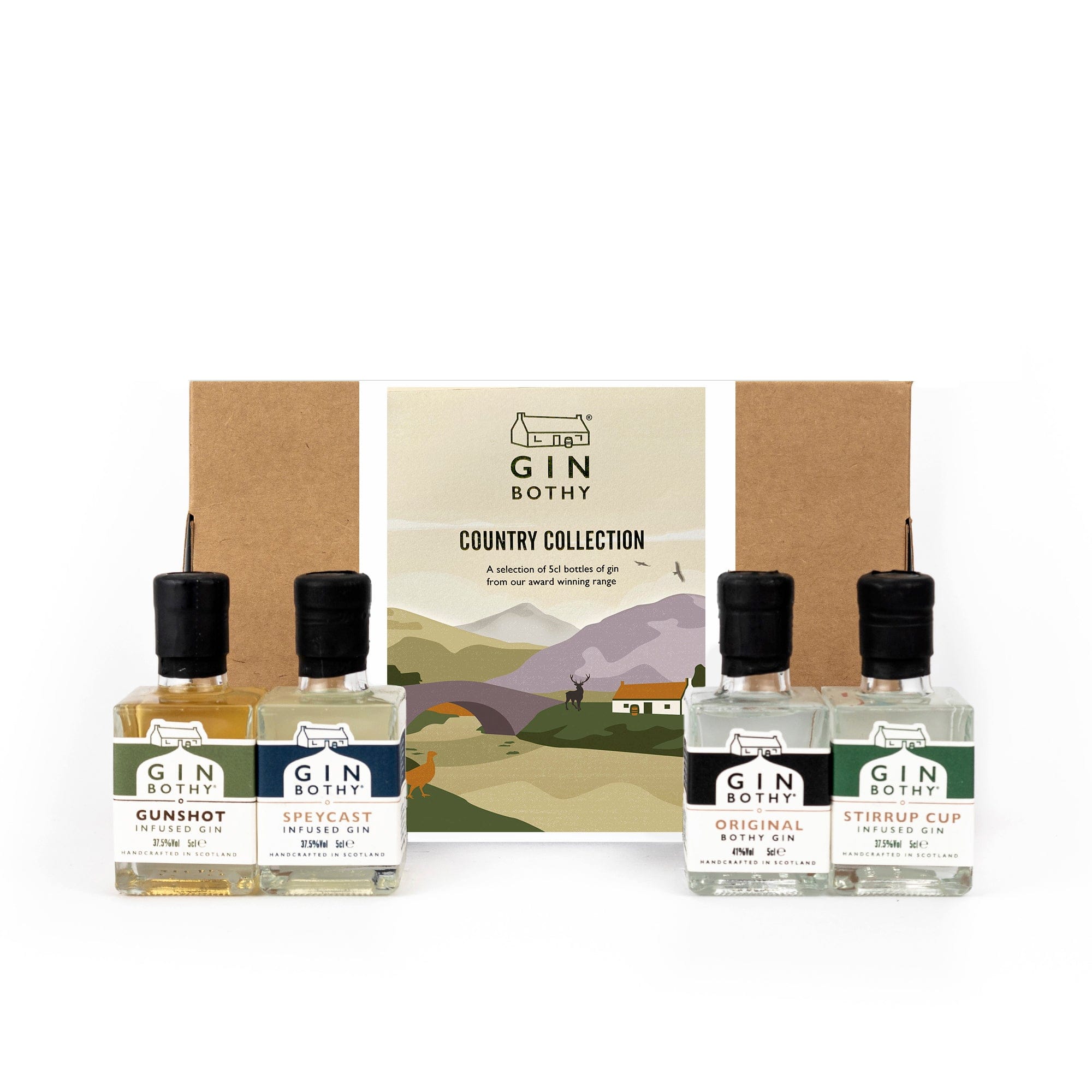 Gin Bothy Country Collection Gin Gift Box, Threshers | Gin | Threshers