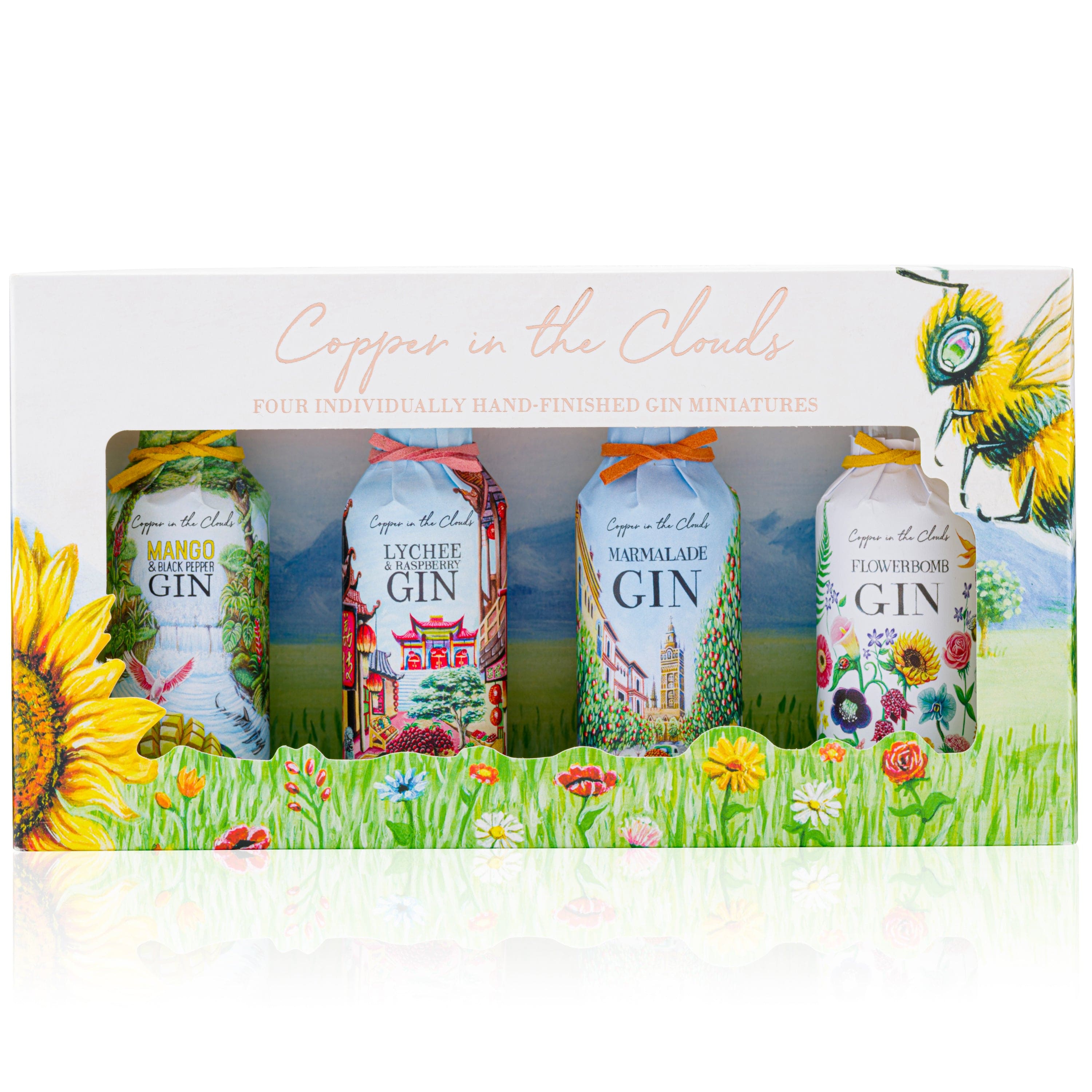 Copper in the Clouds Miniature Gift Set 4x5cl, Threshers | Gin | Threshers