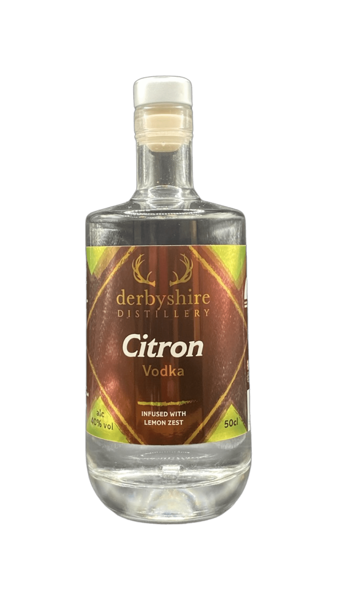 Derbyshire Distillery Citron Vodka 50cl – Threshers