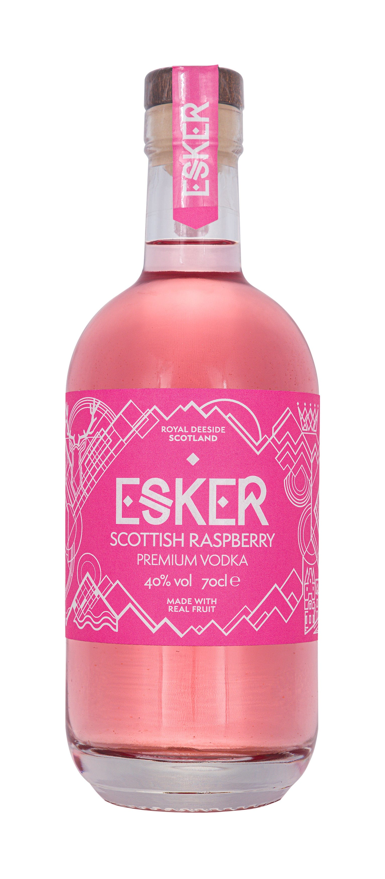 Esker Scottish Raspberry Vodka 70cl – Threshers
