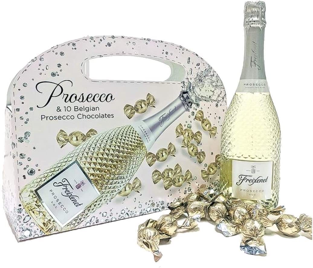 Freixenet Prosecco & Belgian Chocolate Gift Set Handbag 75cl, Freixenet ...