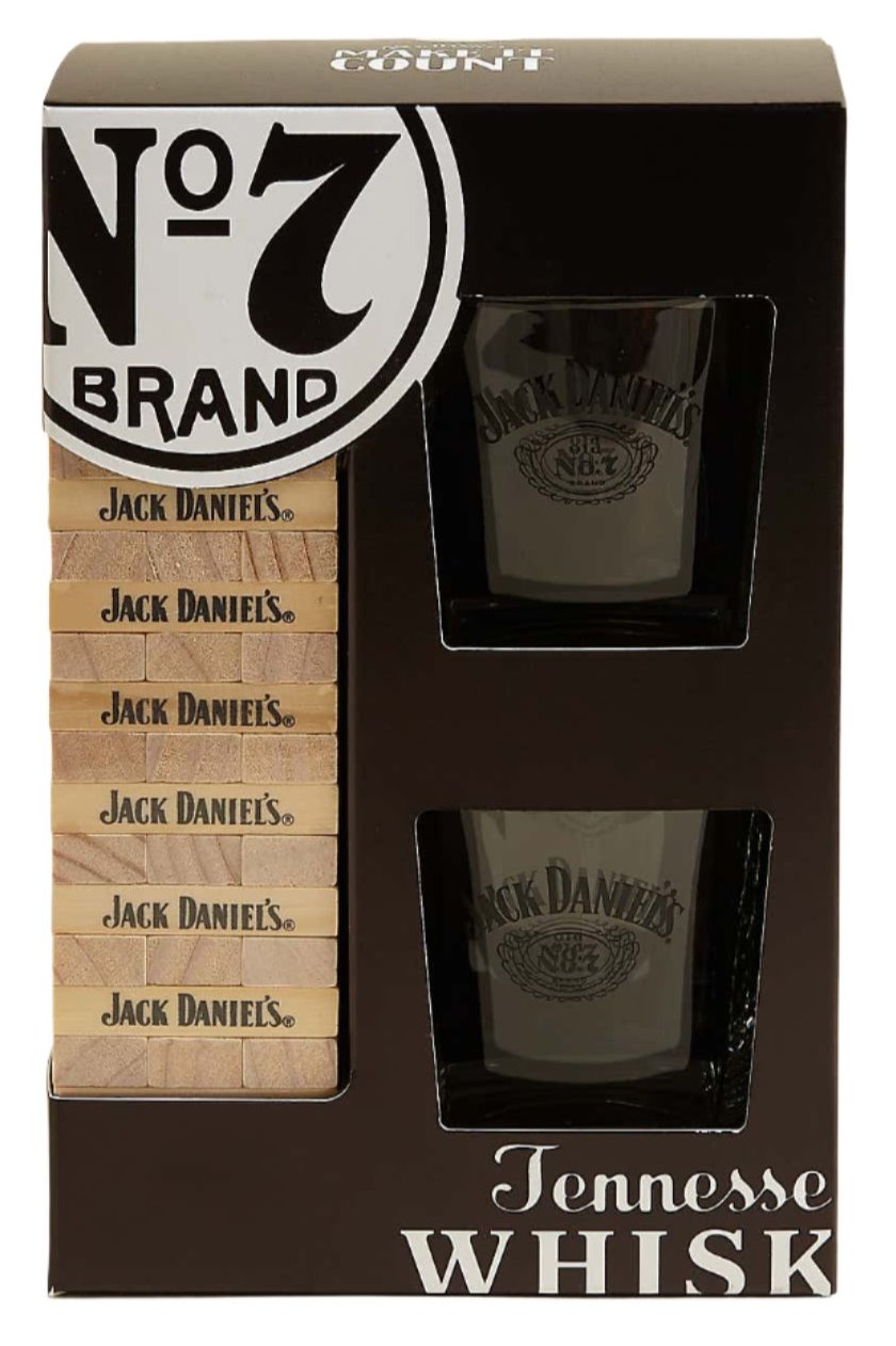 Jack Daniel's Tumbling Blocks and Tumbler Duo, Threshers, Tennessee ...