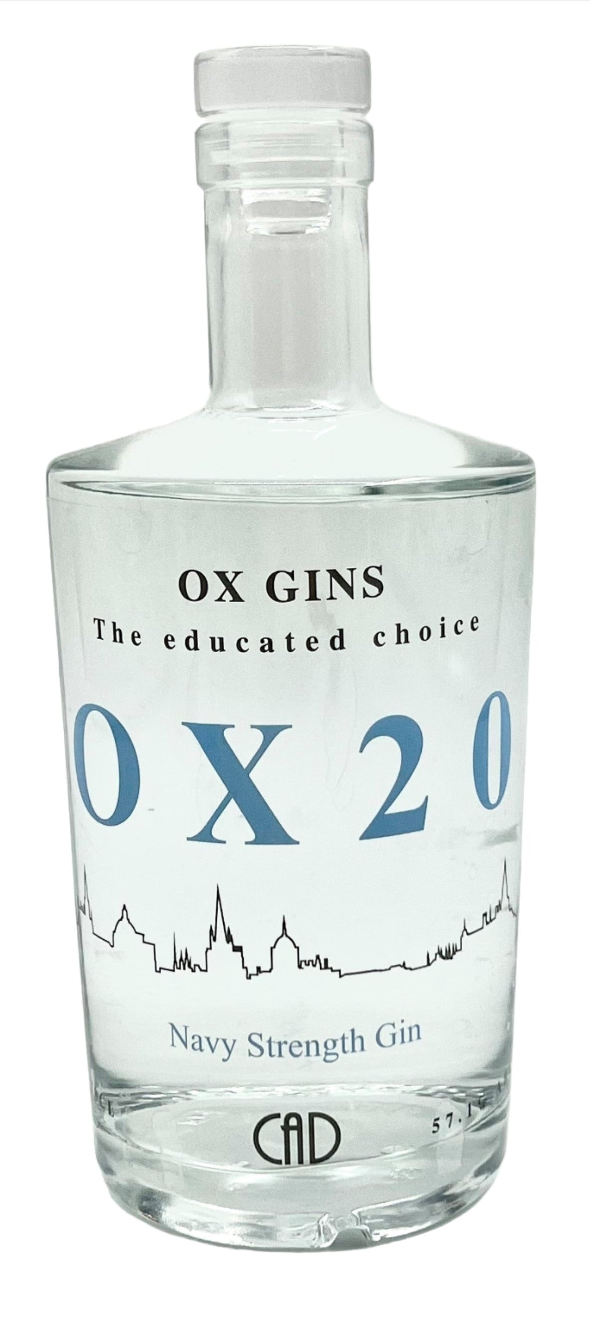 Ox20 Navy Strength Gin 70cl, Threshers | Gin | Threshers