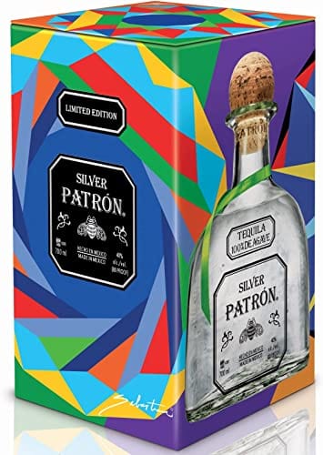 Patrón Limited Edition Silver Tequila Gift Tin 70cl, Patron, Mexico ...