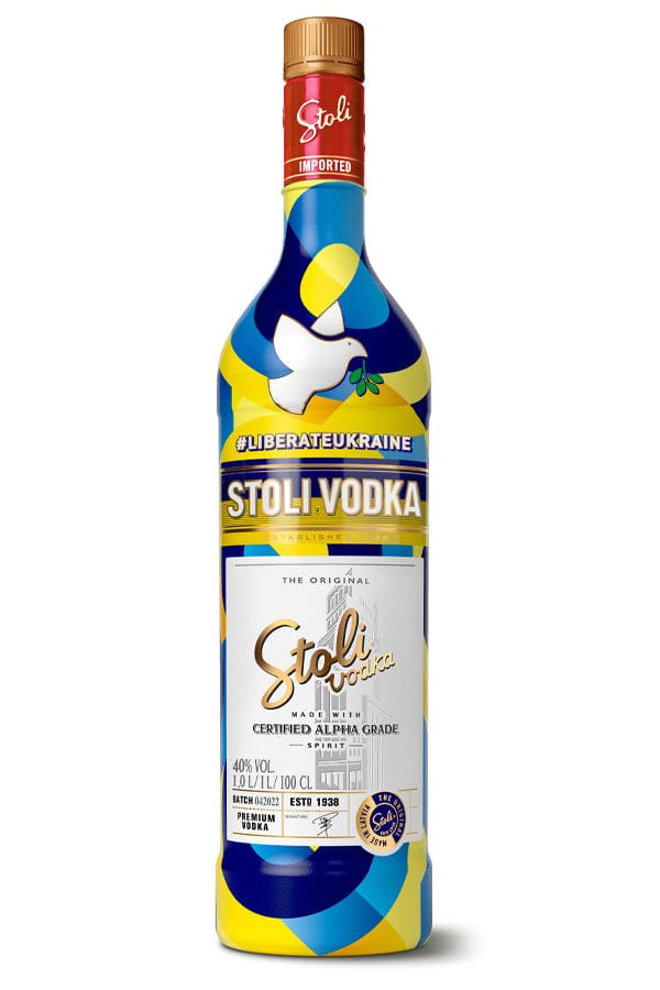 Stoli Vodka Limited Edition Ukraine 1l, Threshers | Plain Vodka | Threshers
