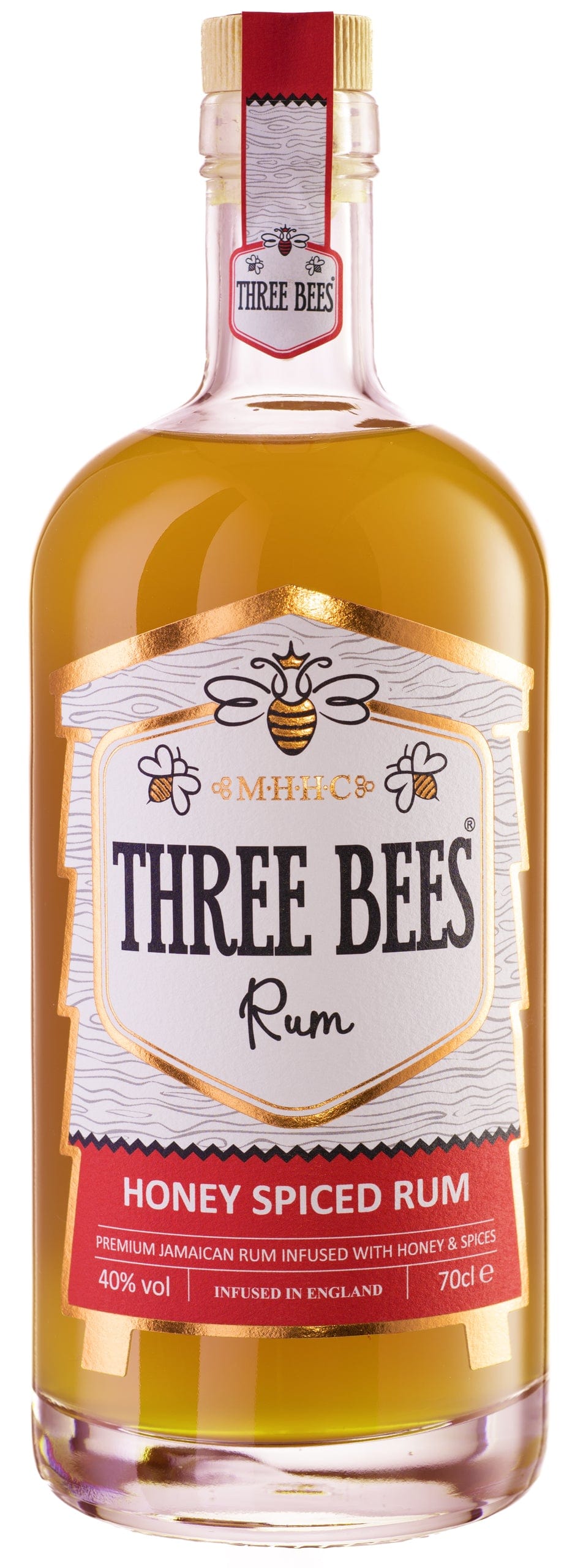 Three Bees Honey Spiced Rum 70cl – Threshers