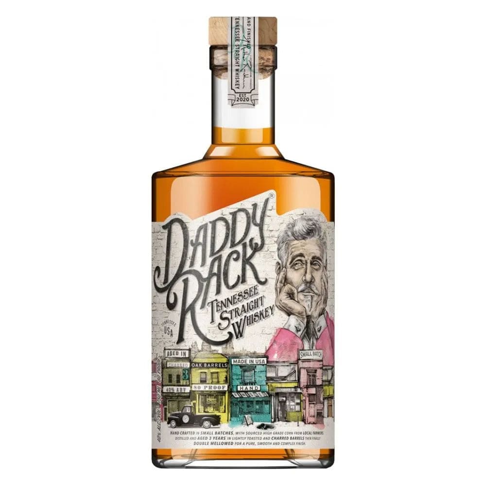 Daddy Rack Straight Tennessee Whiskey 70cl, Threshers, United States ...