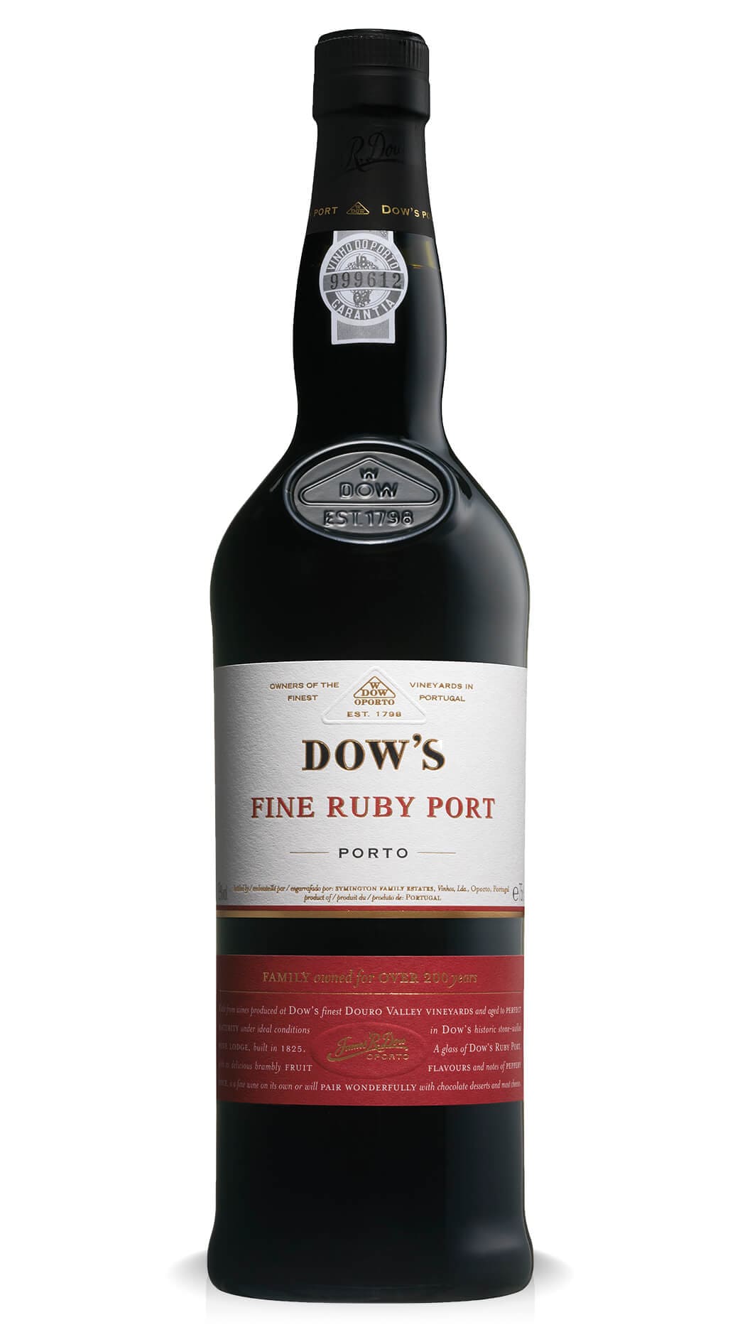 Dow's Fine Ruby Port Nv 75cl, Threshers, Portugal | Wine | Threshers