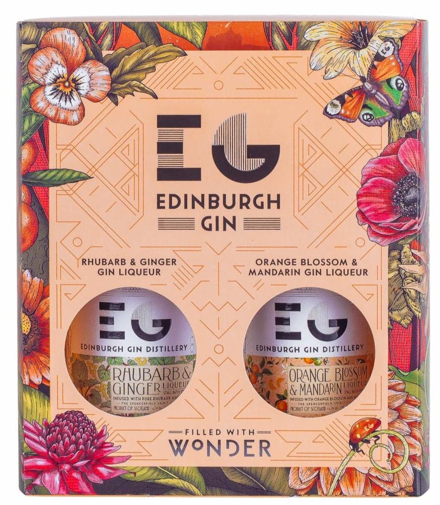 Edinburgh Gin "FILLED WITH WONDER" Gift Pack 2x 20CL – Threshers
