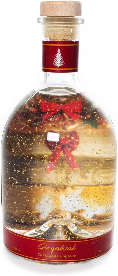 Christmas Snow Globe Gingerbread Spiced Liqueur 70cl – Threshers