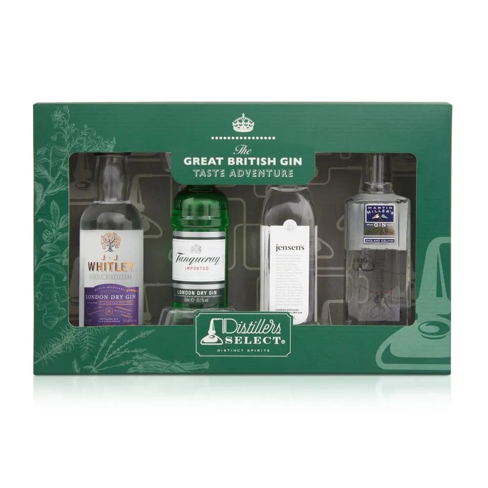 The Great British Gin Miniature Set 4x5cl, Threshers | Gin | Threshers