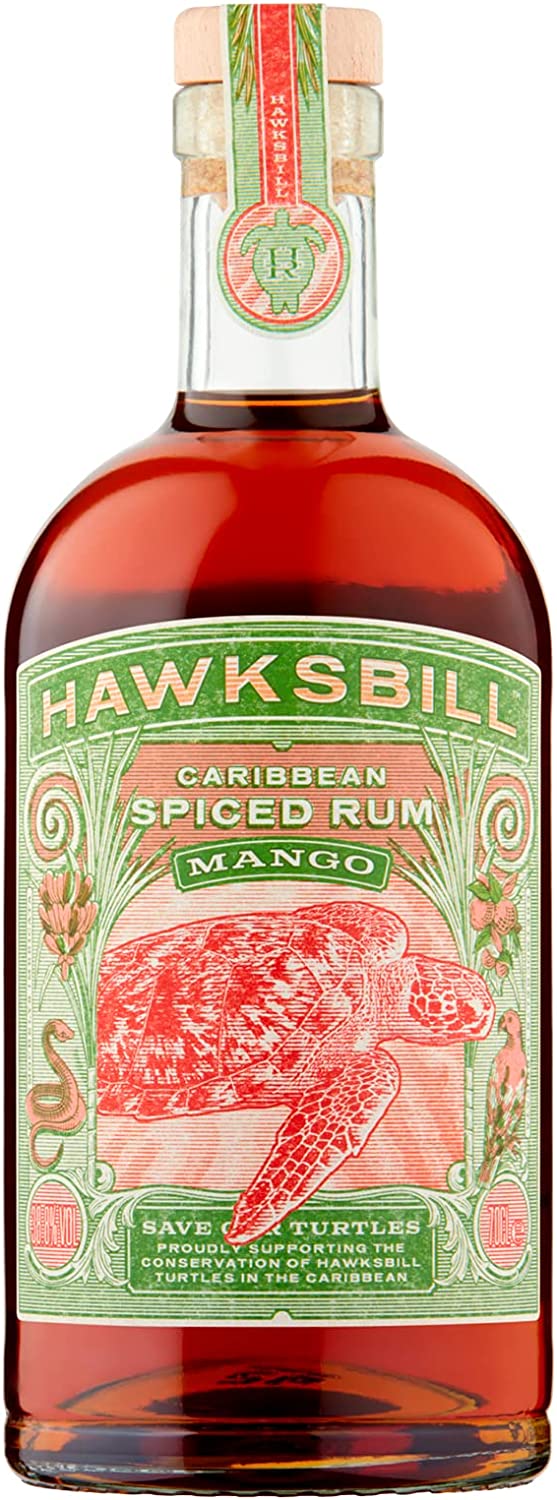 Hawksbill Mango Spiced Rum 70cl, Threshers | Spiced Rum | Threshers