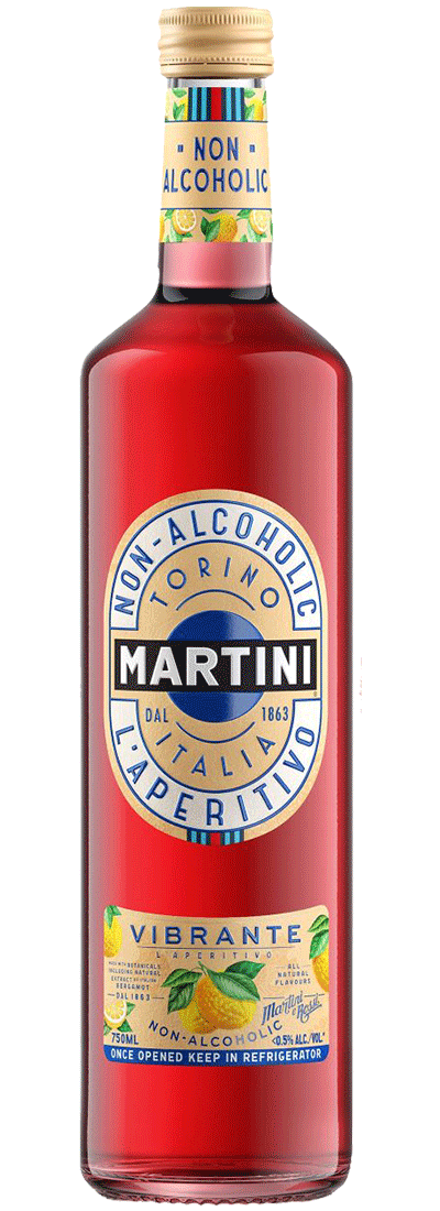 Martini Vibrante Alcohol Free Aperitif 75cl, Threshers | Liqueur ...