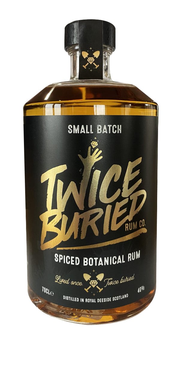 Twice Buried Spiced Botanical Rum 70cl, Threshers | Spiced Rum | Threshers